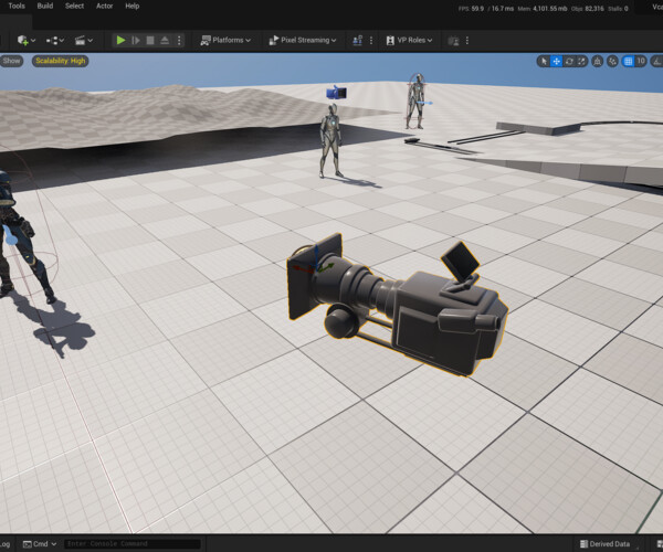ArtStation - Free Handheld Cameras for Unreal Engine 5.1 | Resources