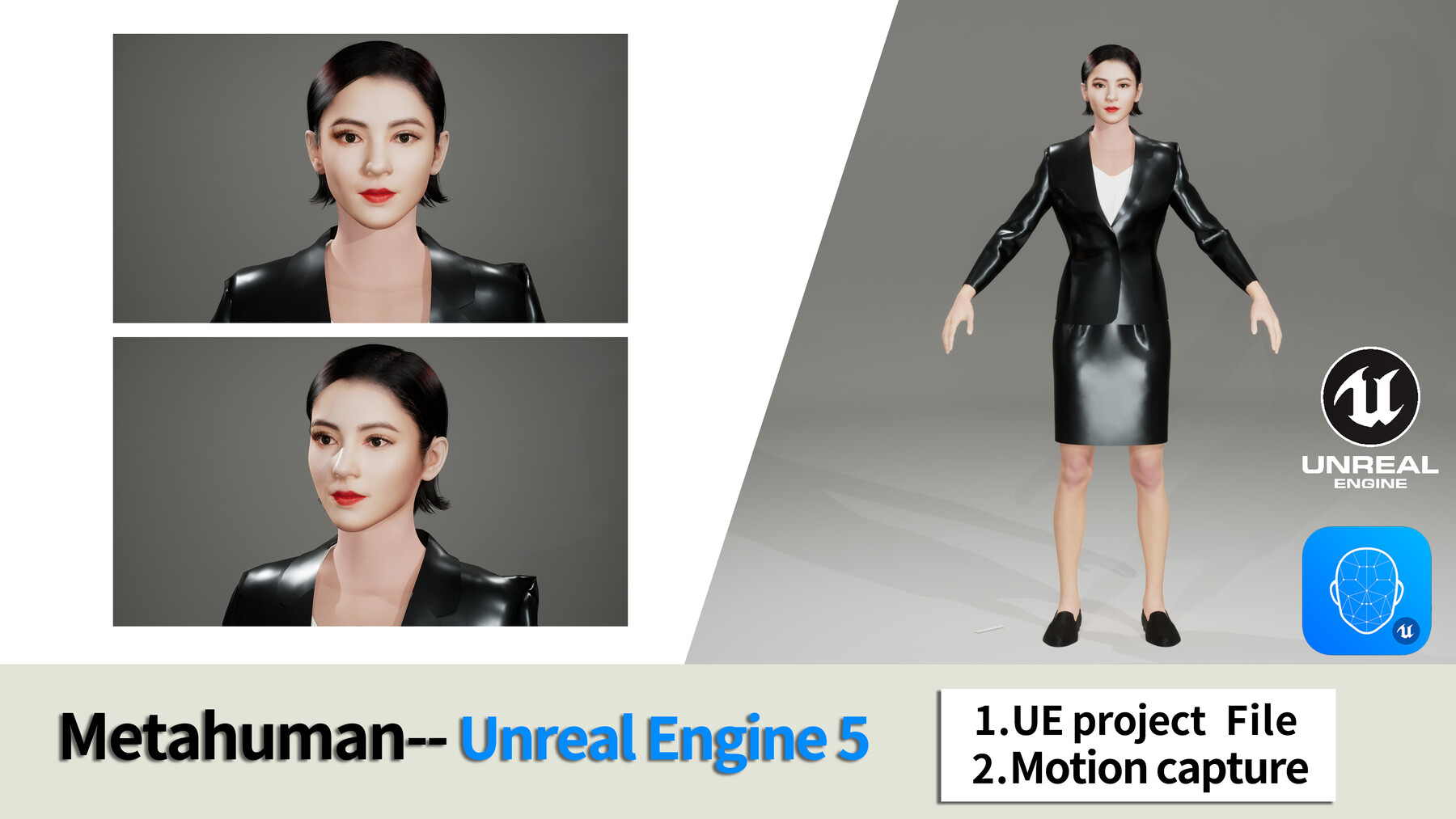 ArtStation - ZXZ- Trendy female starm--Metahuman/Unreal engine 5/Motion ...