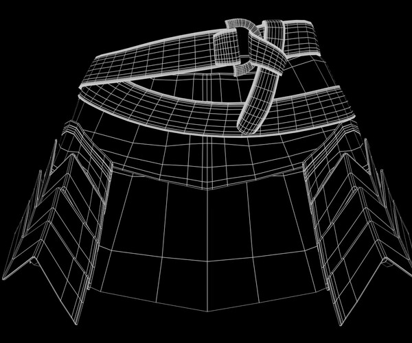 ArtStation - Female Knight Skirt Armor Set LowPoly | Game Assets