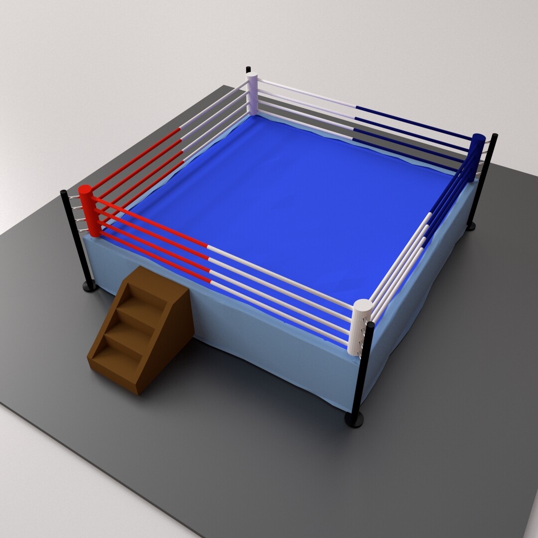 ArtStation - Boxing Ring | Resources