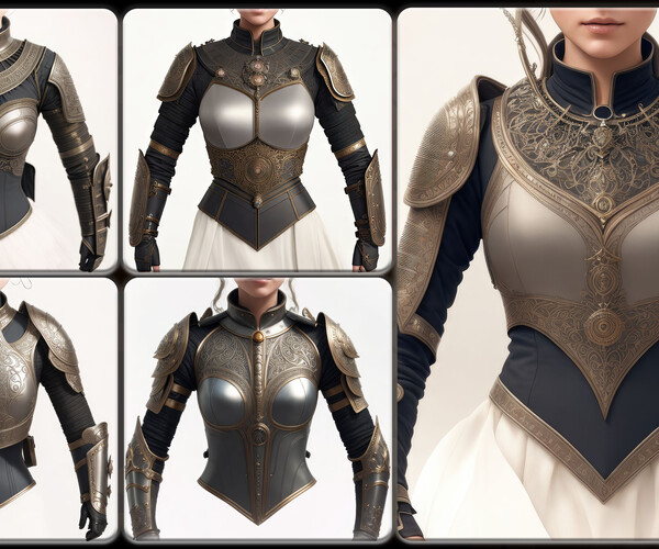 ArtStation - 350 Medieval Clothes Reference Pack | 4K | v.4 | Artworks