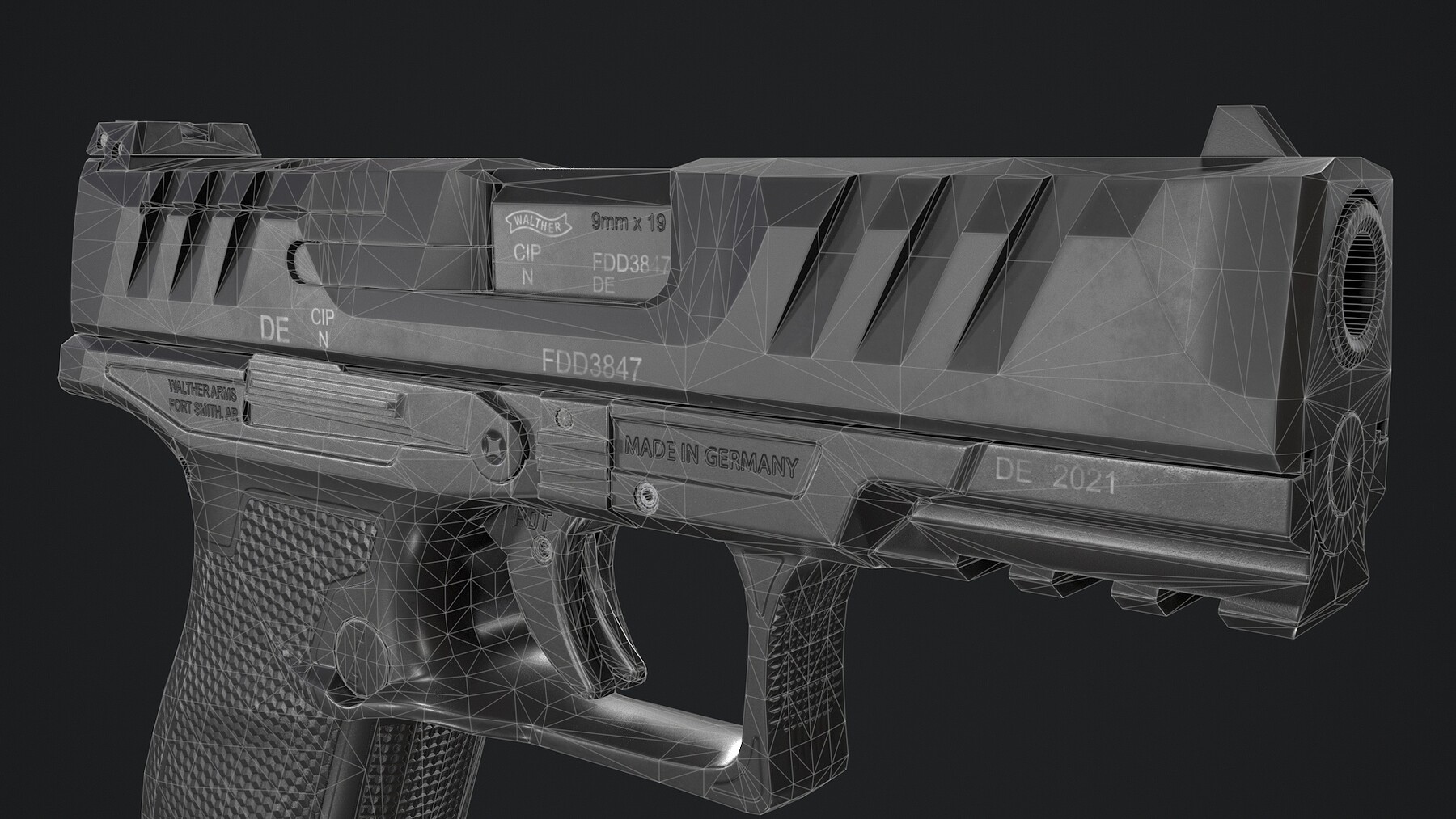 ArtStation - Walther PDP Full-Size | Game Assets