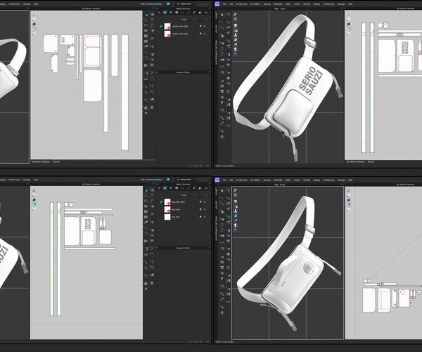 ArtStation - 18 Accessories Pack - Marvelous / CLO Project file | Game ...