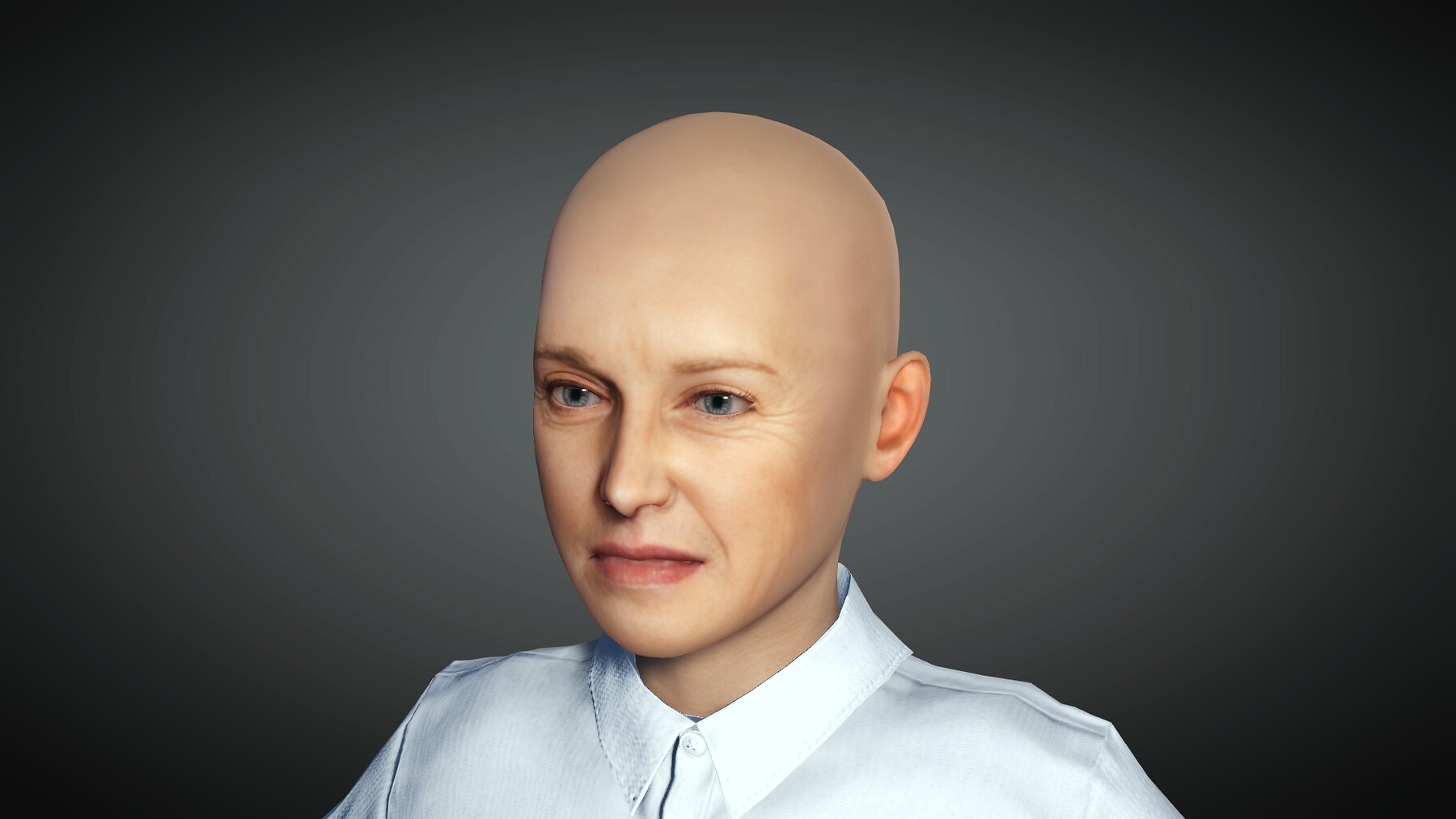ArtStation - Ellen Degeneres/TV host with blendshape and full cc3 body ...