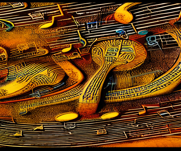 ArtStation - An Artistic Impression Of Music Notation | Artworks
