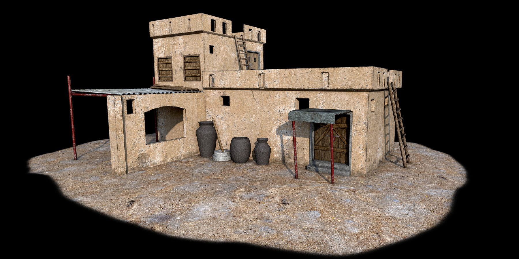 ArtStation - House Game Ready 6 | Game Assets