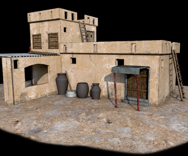 ArtStation - House Game Ready 6 | Game Assets