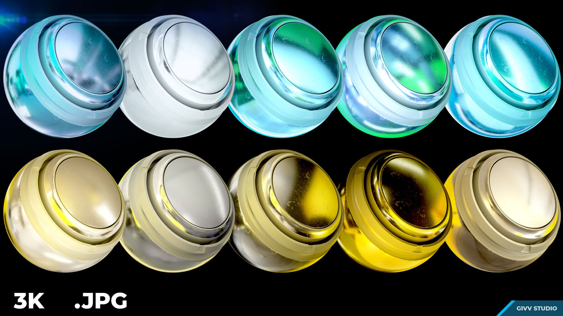 ArtStation - 100 Studio Light HDRI Vol 3 | Resources