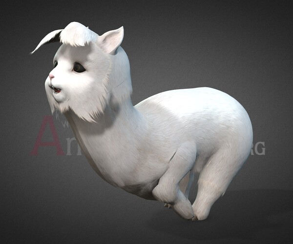 ArtStation - Alpaca-1-Run | Game Assets