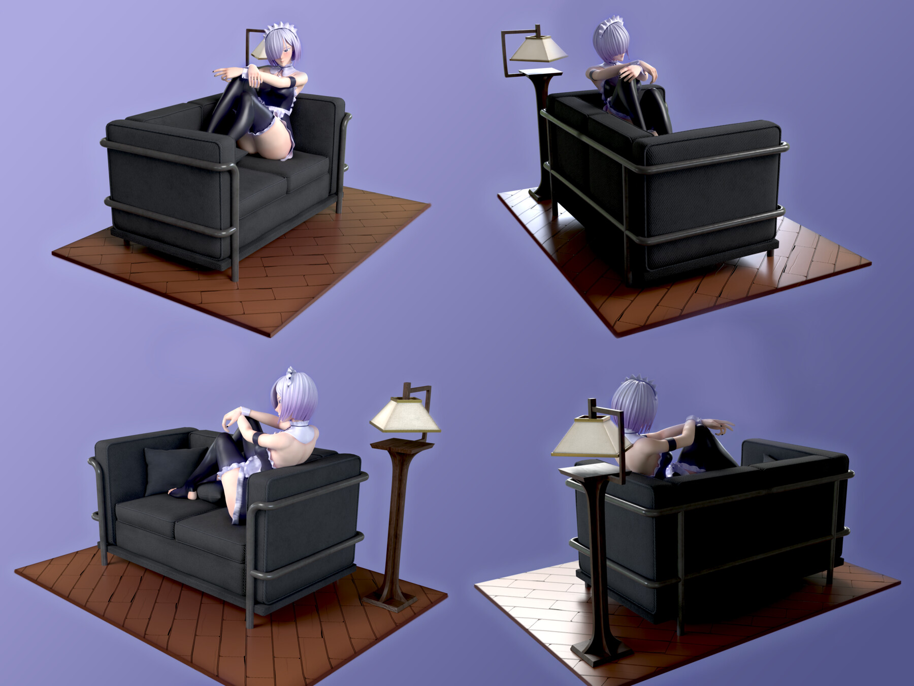 ArtStation - NightFall Maid | Resources