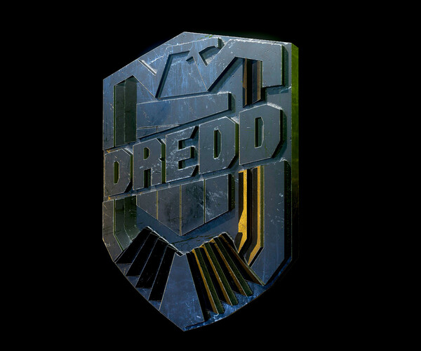 ArtStation - Judge Joseph Dredd LOGO | Resources