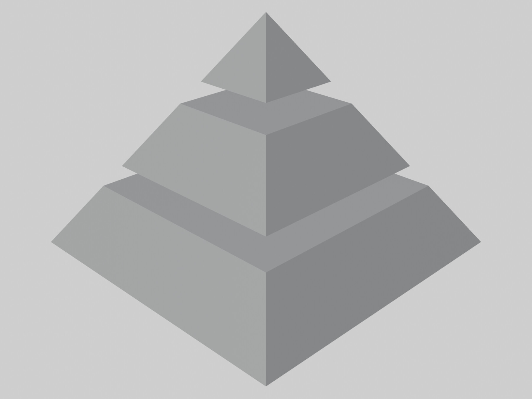 ArtStation - Pyramid Separated into 3 Parts | Game Assets
