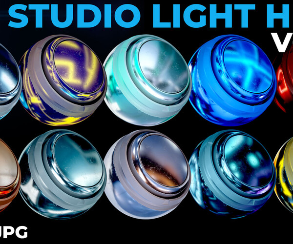ArtStation - 100 Studio Light HDRI Vol 3 | Resources