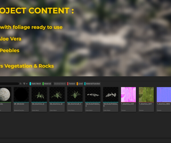 ArtStation - Aloe Vera - Ready to use on UE5 - High Resolution | Game ...