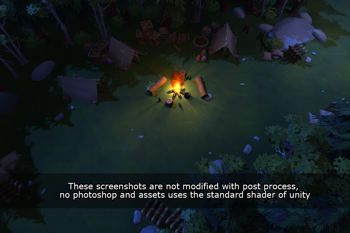 ArtStation - Handpainted Campfire Pack | Game Assets