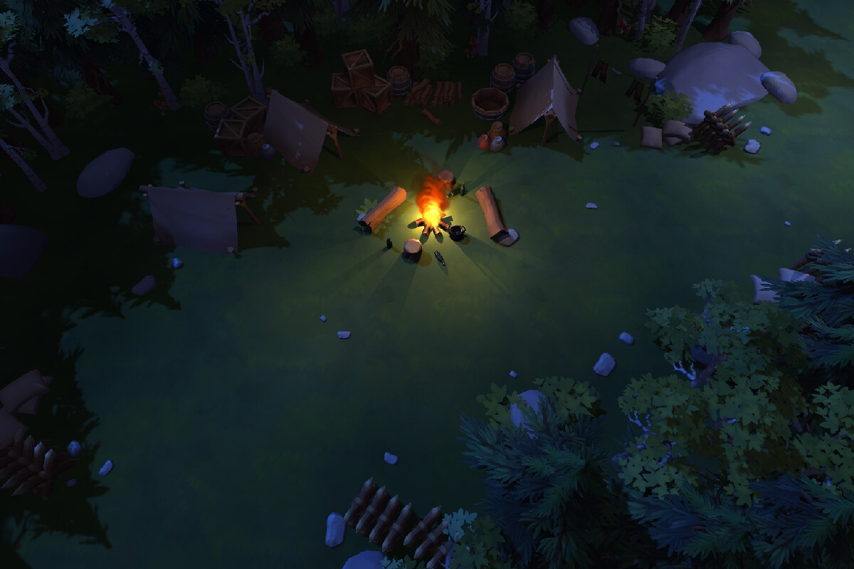ArtStation - Handpainted Campfire Pack | Game Assets