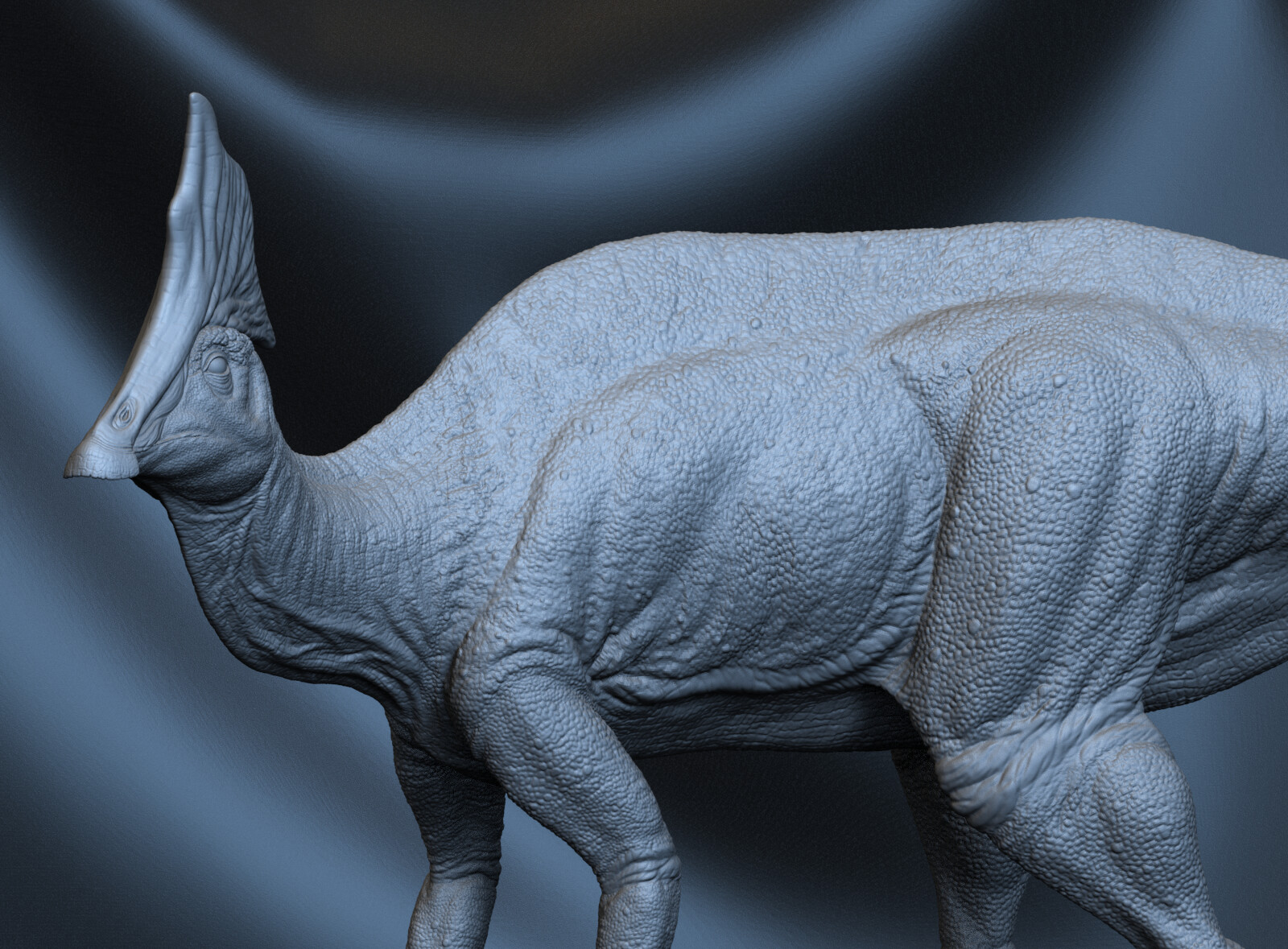 ArtStation - Olorotitan - Dinosaur for 3D Printing | Resources