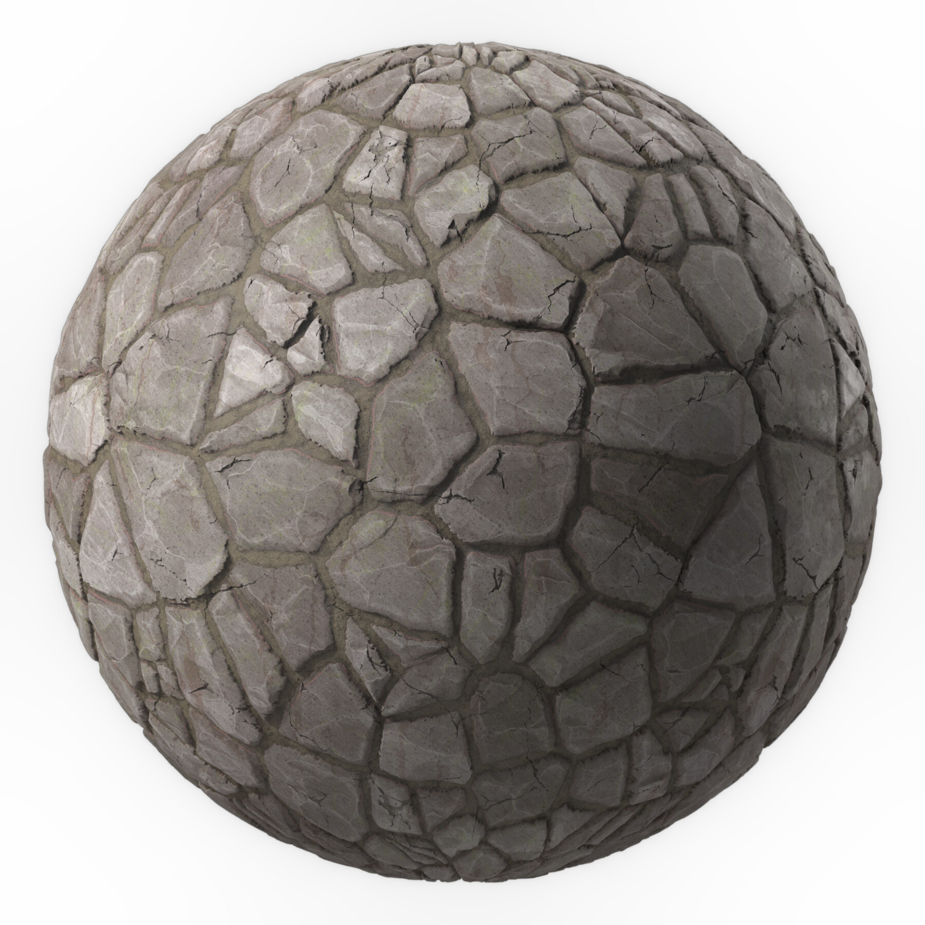 ArtStation - Stone Wall Materials 44- Stylized Stone walls By 3 ...