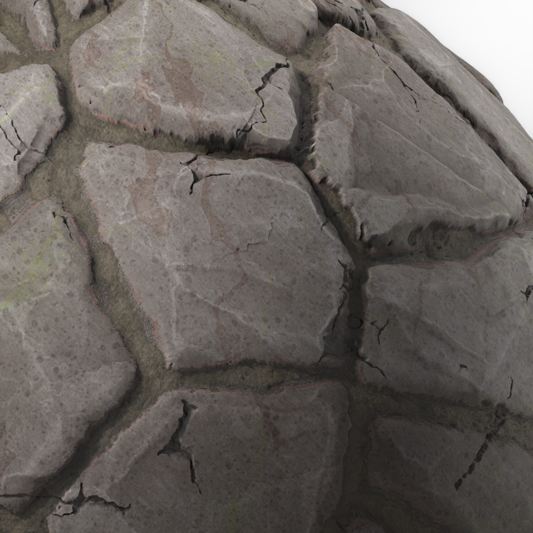 ArtStation - Stone Wall Materials 44- Stylized Stone walls By 3 ...