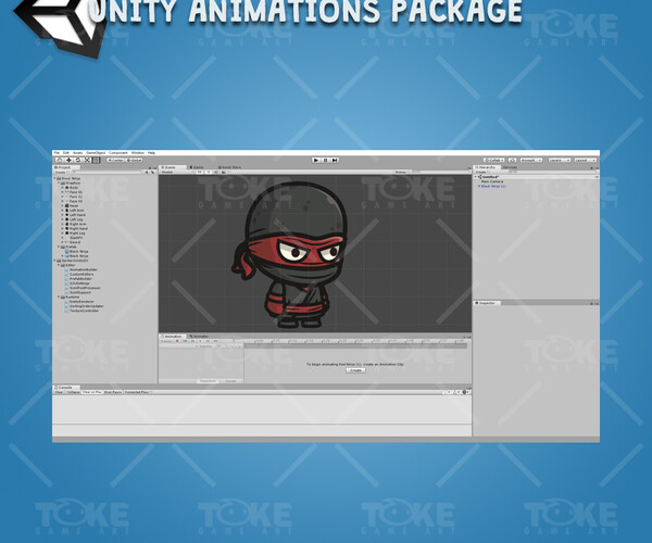 ArtStation - Black Ninja | Game Assets