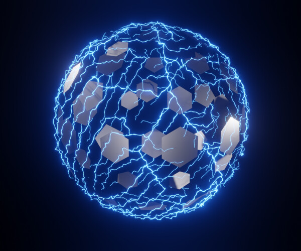 ArtStation - Lightning ball | Game Assets