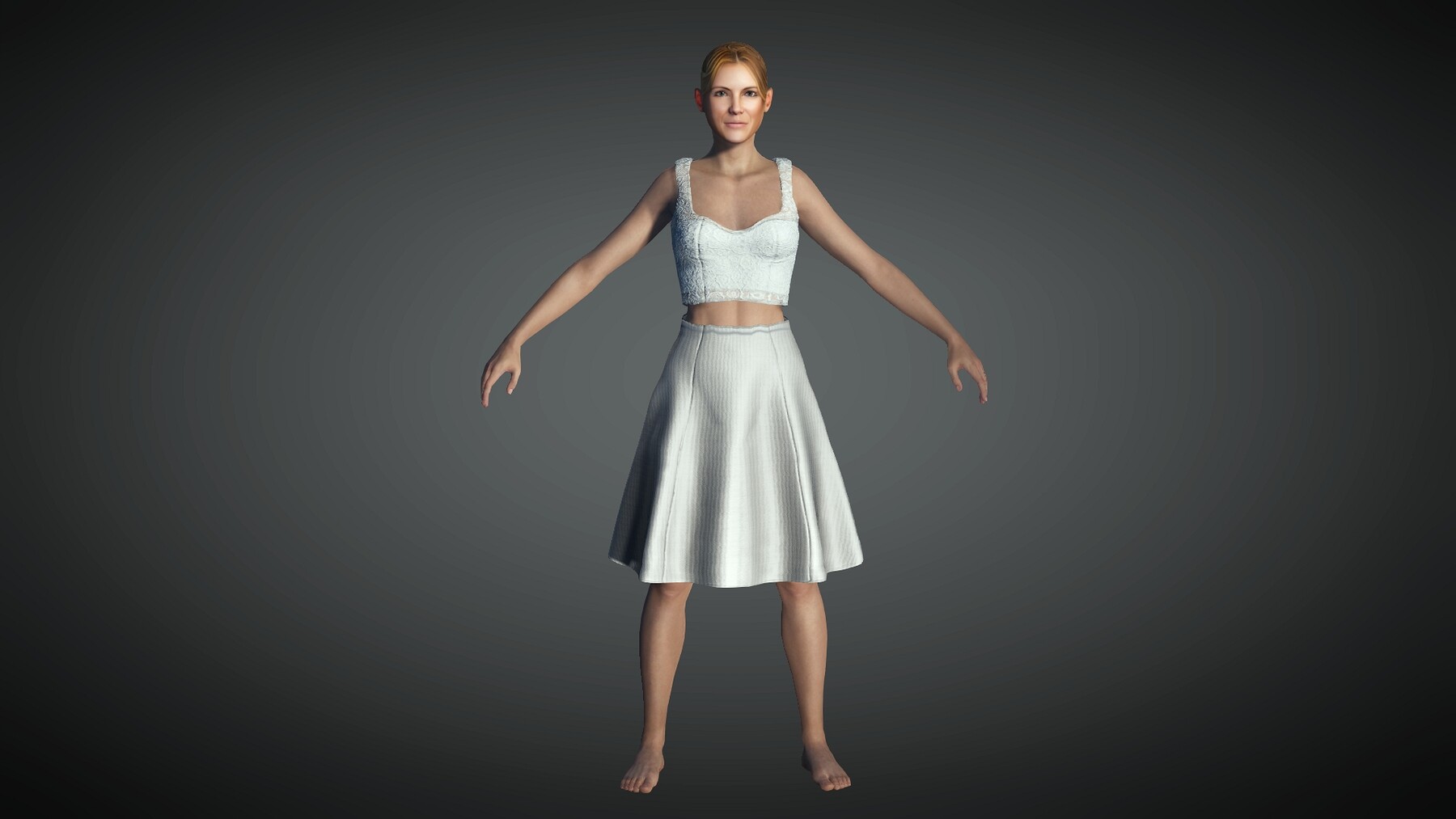 ArtStation - Julia Roberts/Oscar best actress with blendshape and full cc3 body skeleton | Game ...