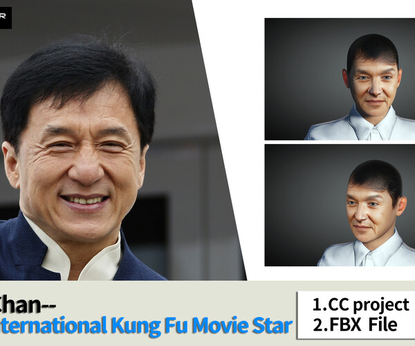 ArtStation - Jackie Chan/International Kung Fu Movie Star with ...