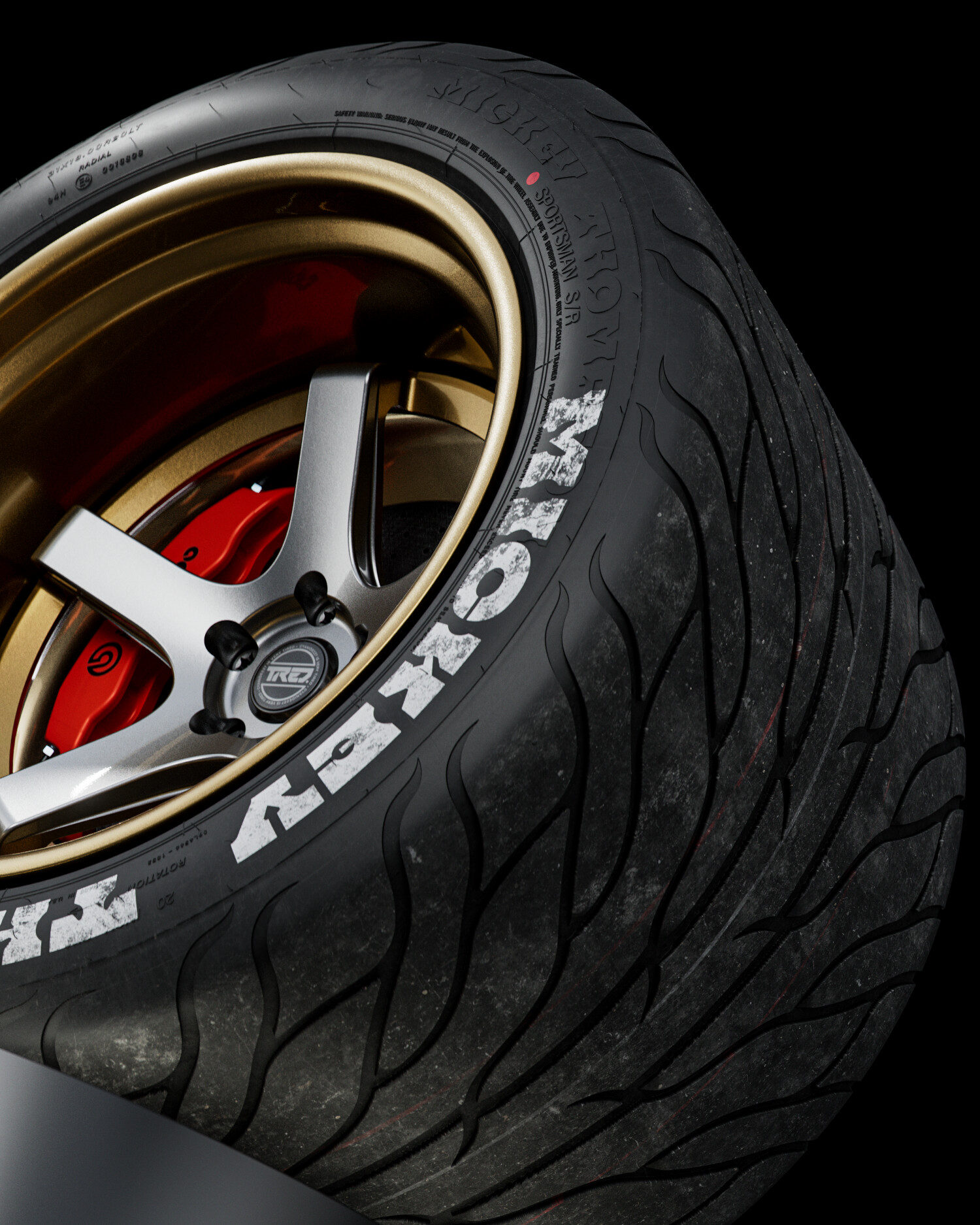 ArtStation - Mickey Thompson Sportsman S/R • 31x18.00 R20LT (94H) (Real ...