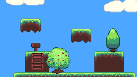 ArtStation - Platform Tiles | Game Assets