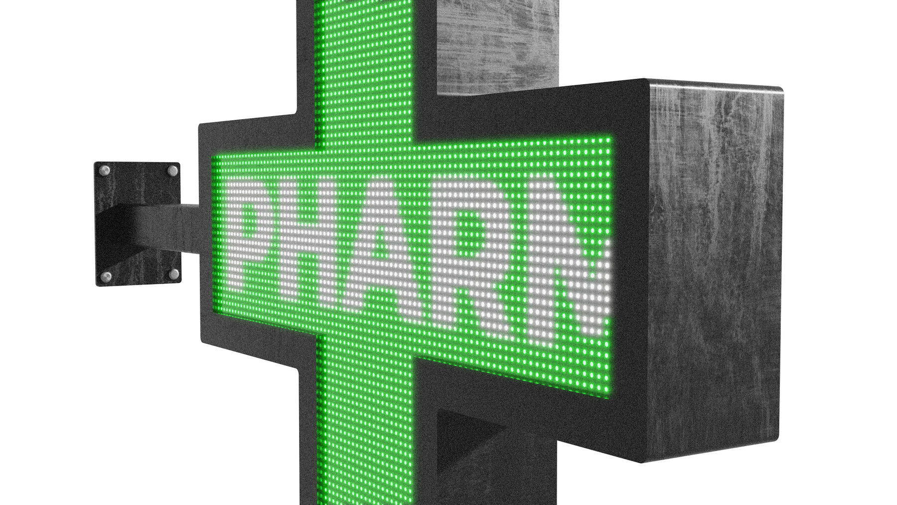ArtStation - 3D PHARMACY SIGN | Resources