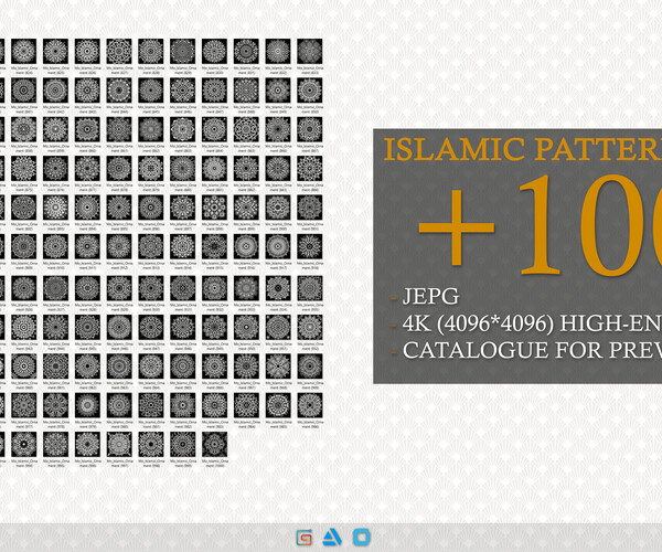 ArtStation - Islamic pattern bundle | Brushes