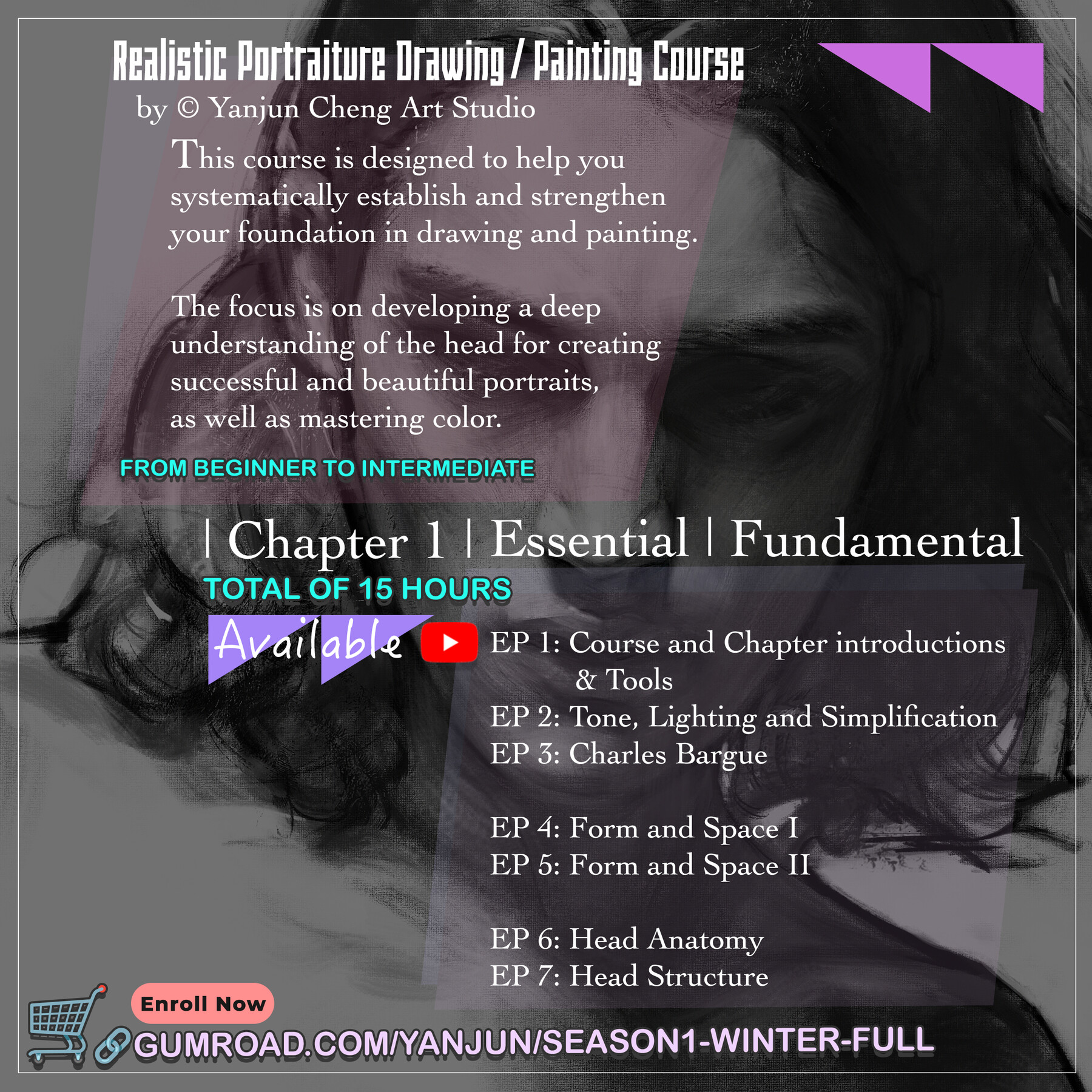 ArtStation - Season 1.0 - Winter【Full】Chapter 1 I Realistic Portrait ...