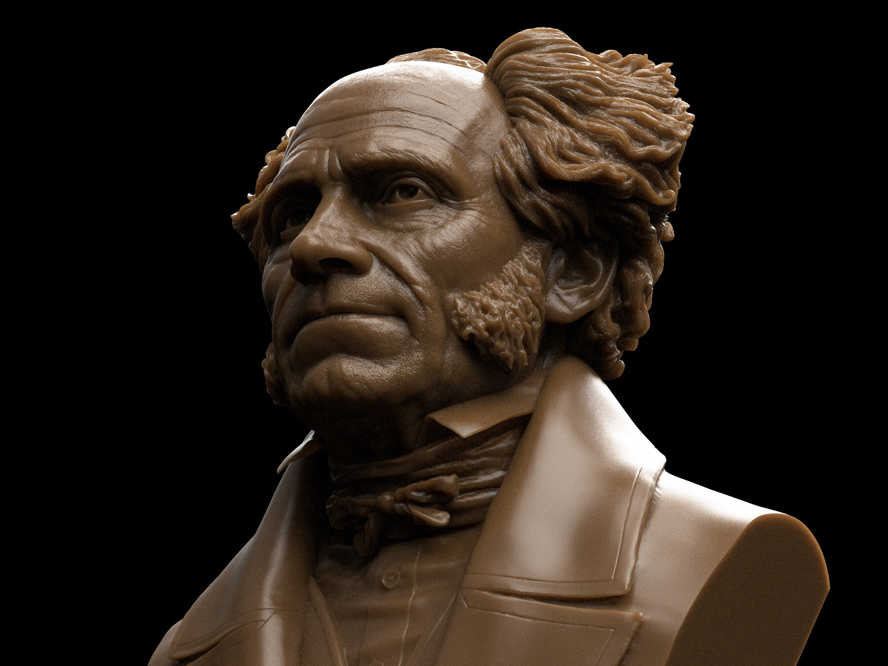 ArtStation - Arthur Schopenhauer Bust | Resources