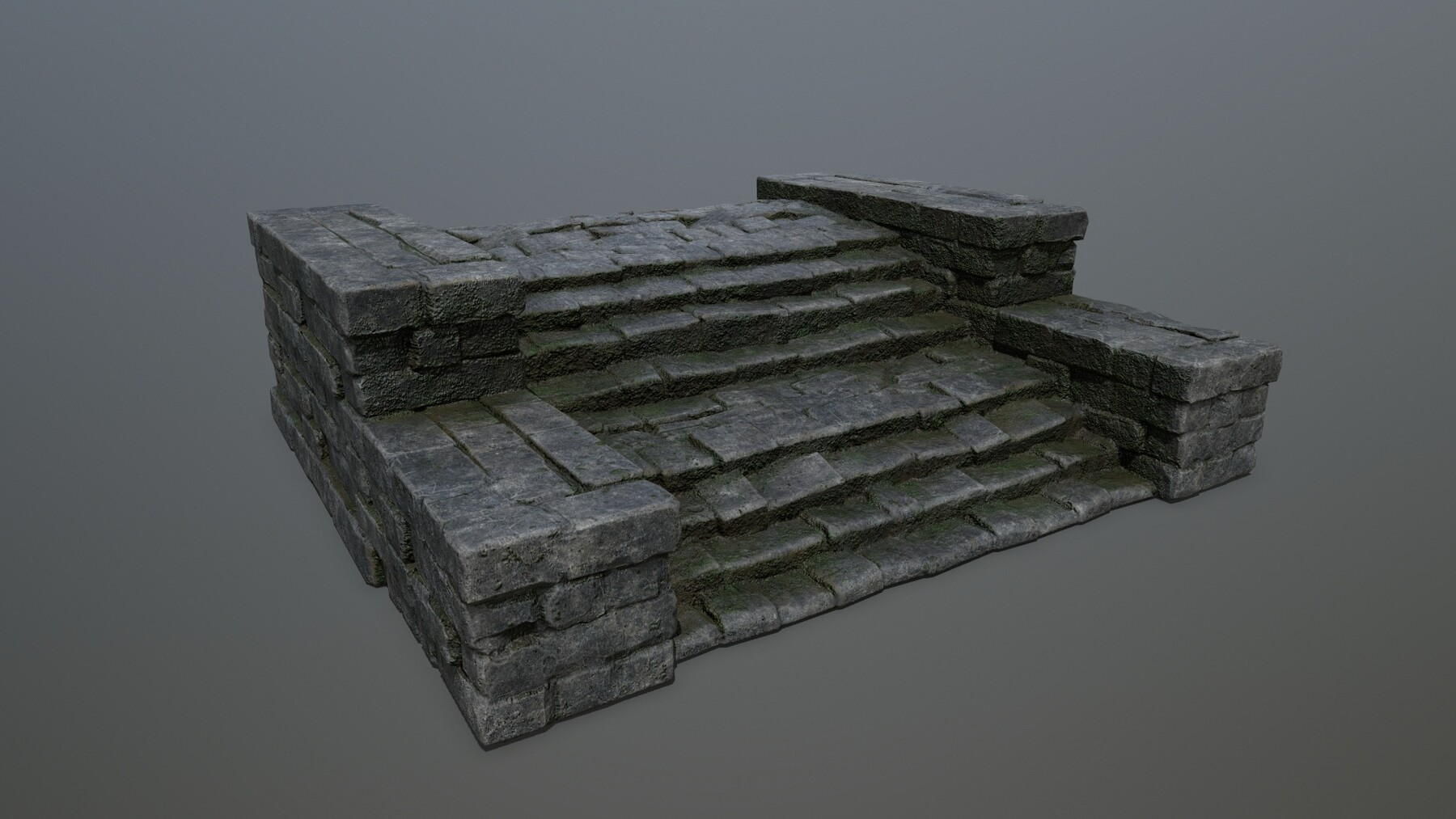 ArtStation - Ruin Stairs | Game Assets