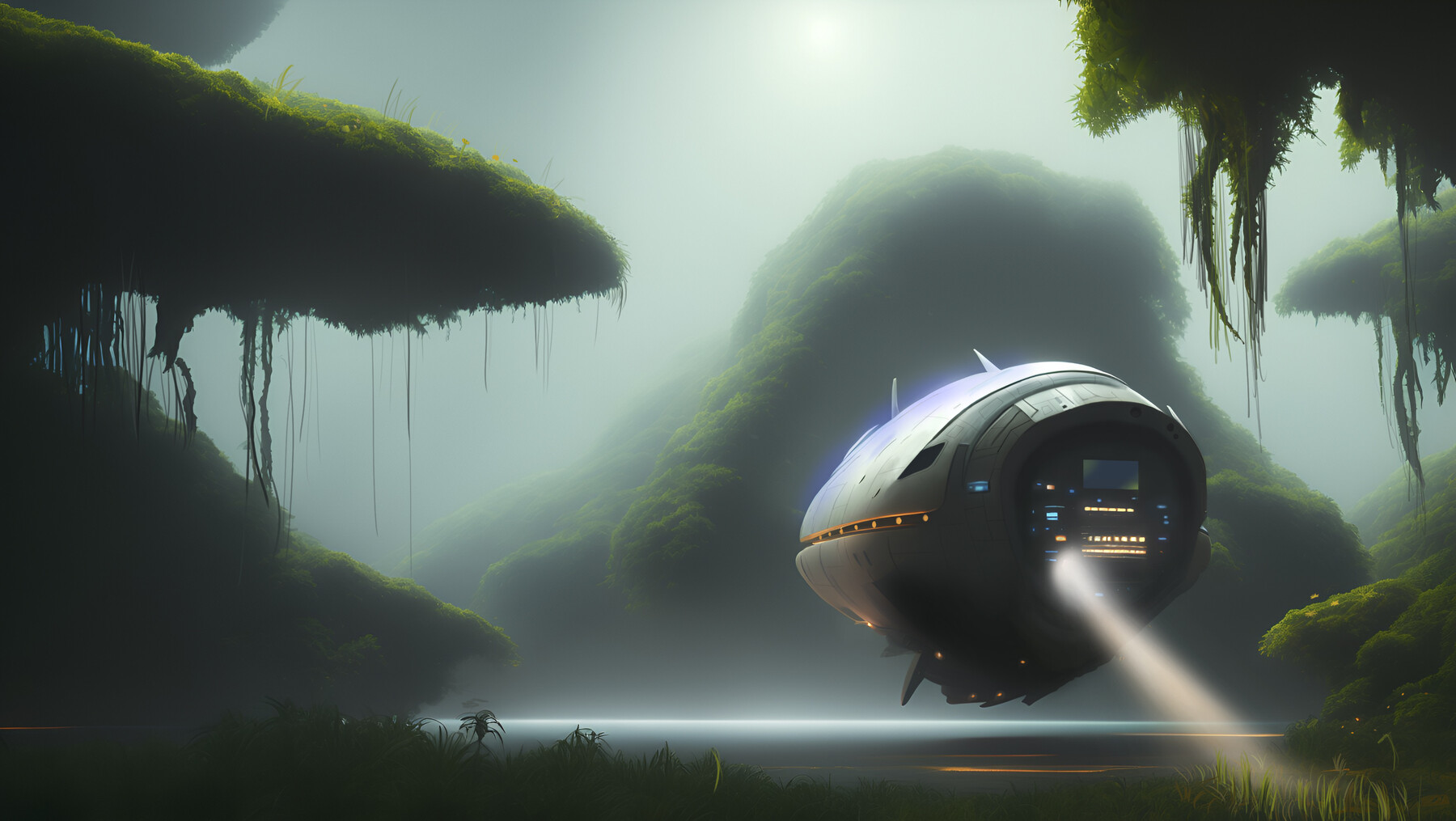 ArtStation - Digital painting of spaceships | Artworks