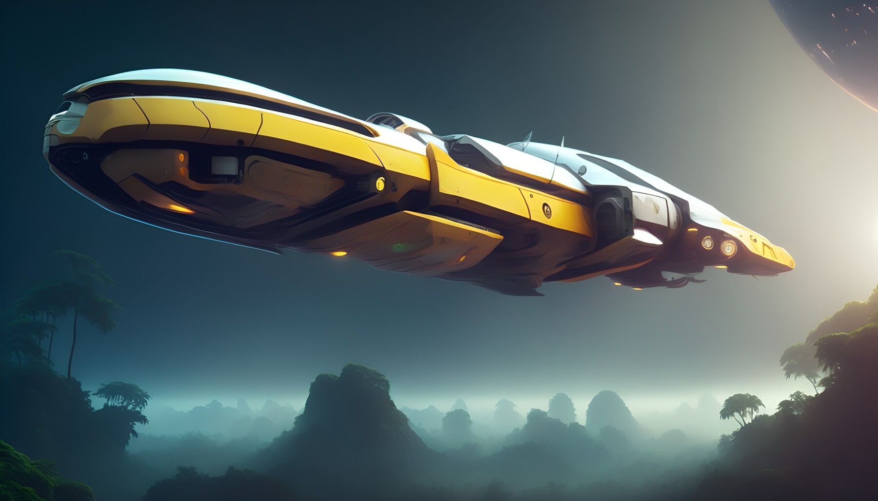 ArtStation - Digital painting of spaceships | Artworks