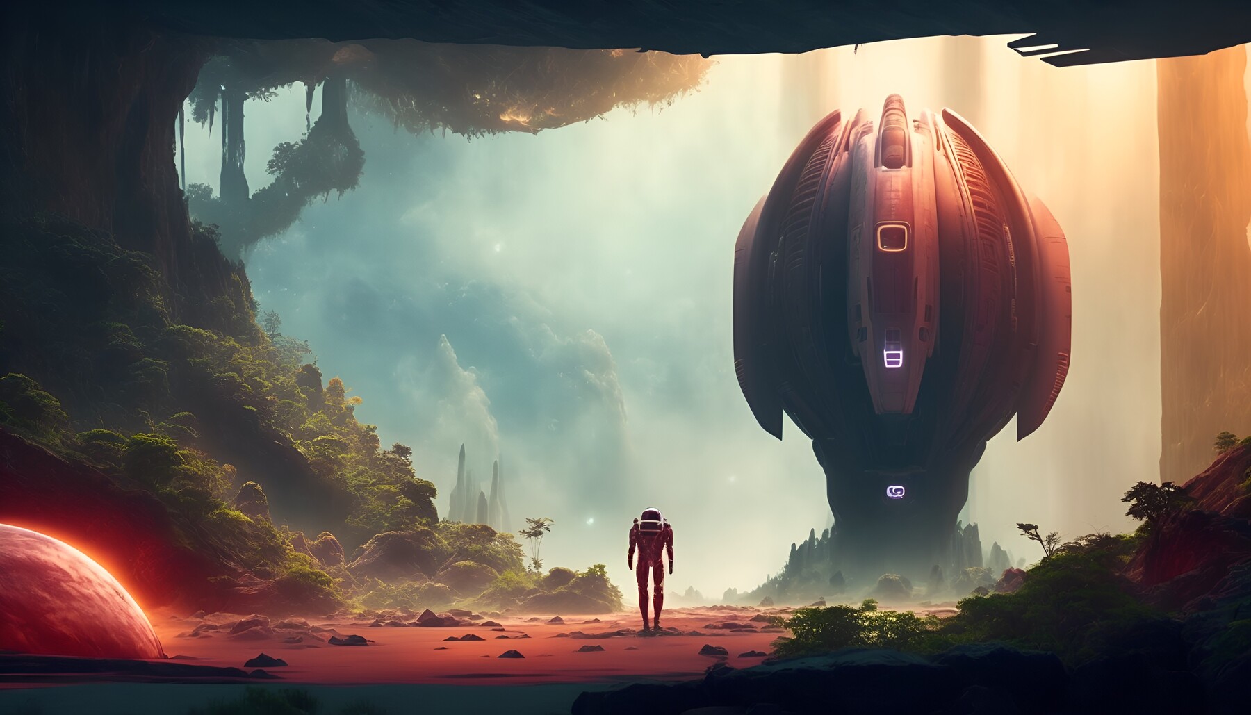 ArtStation - Digital painting of spaceships | Artworks