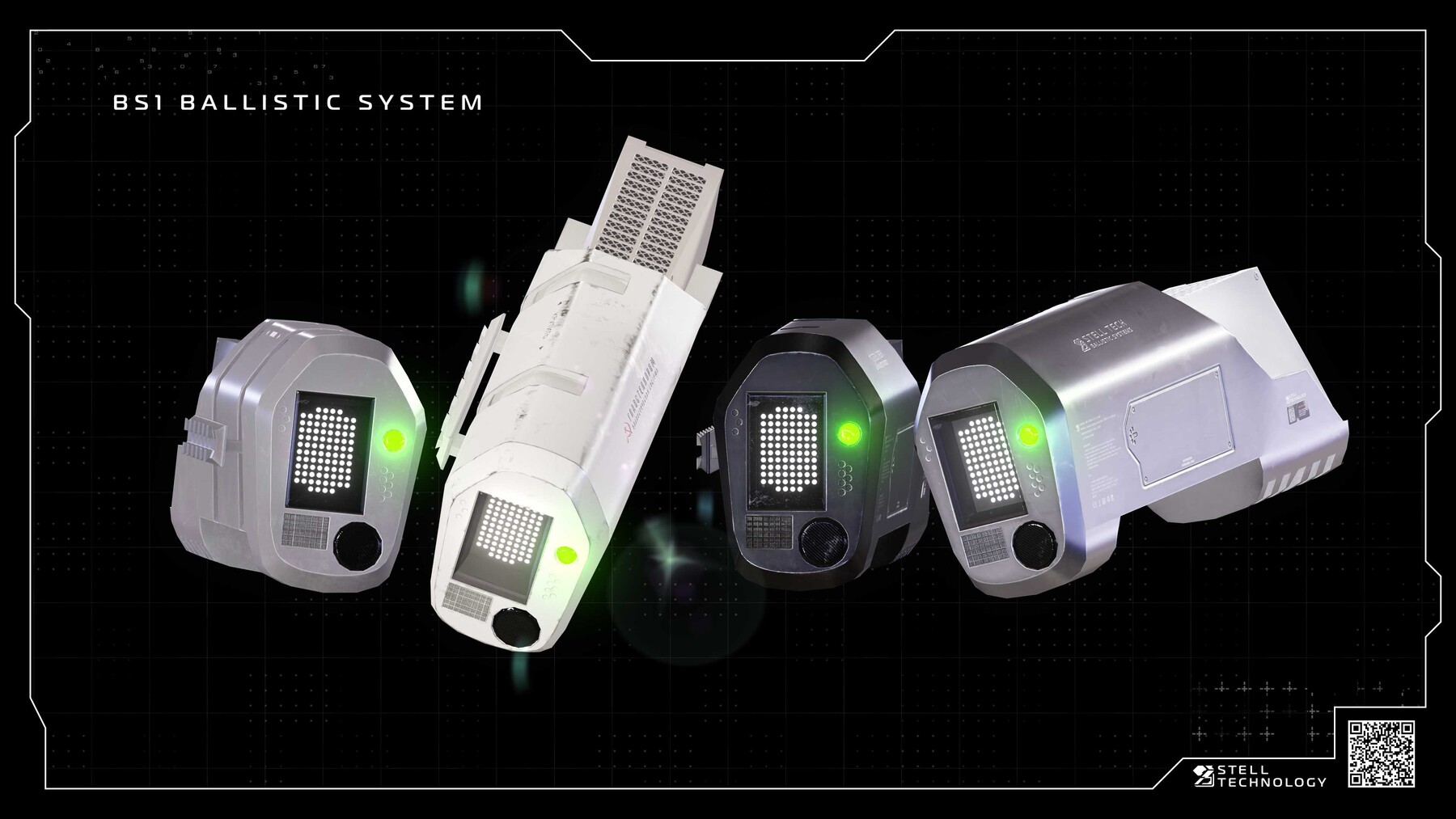 ArtStation - BS1 BALLISTIC SYSTEM | STELL TECH | Game Assets