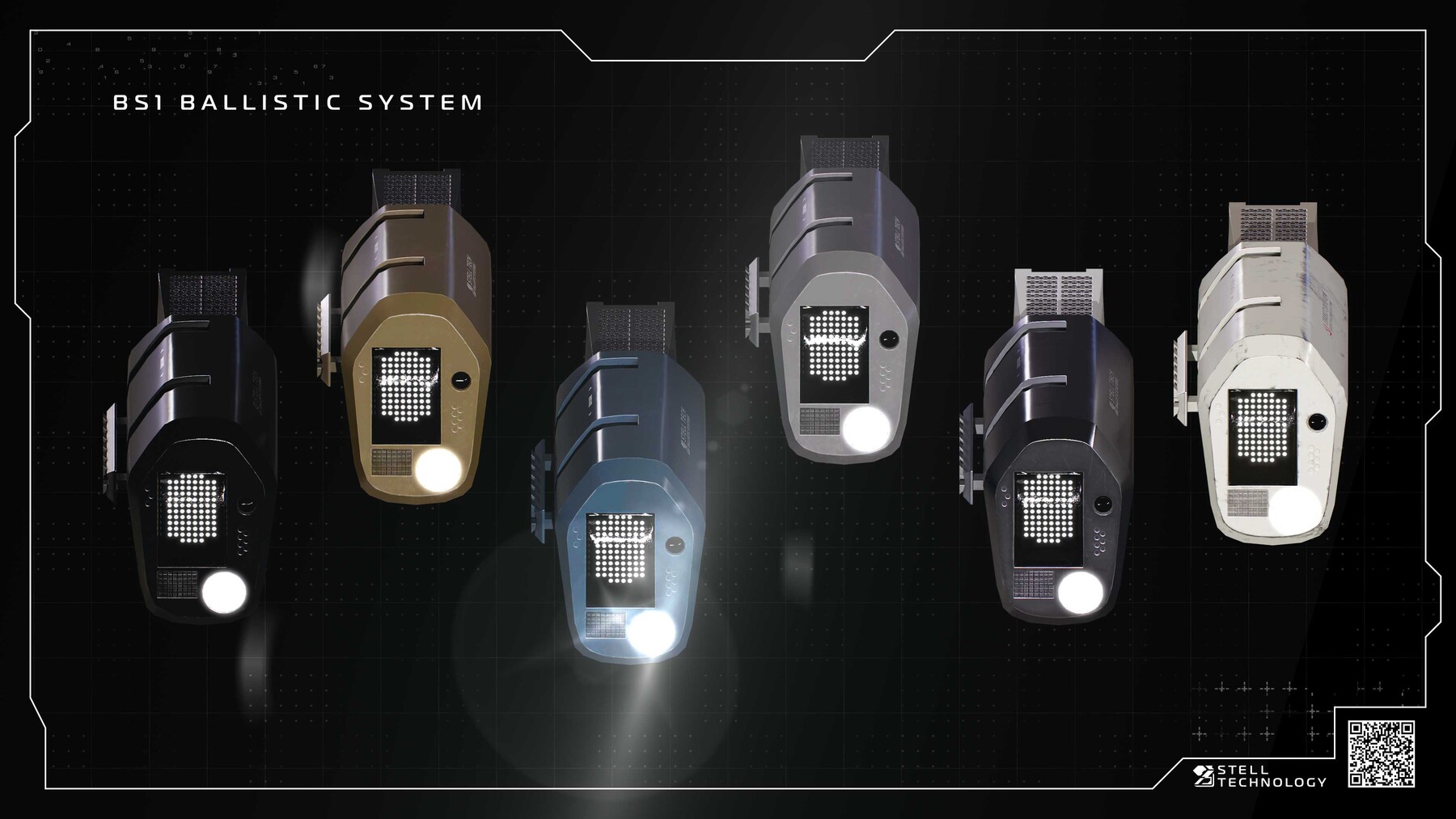 ArtStation - BS1 BALLISTIC SYSTEM | STELL TECH | Game Assets