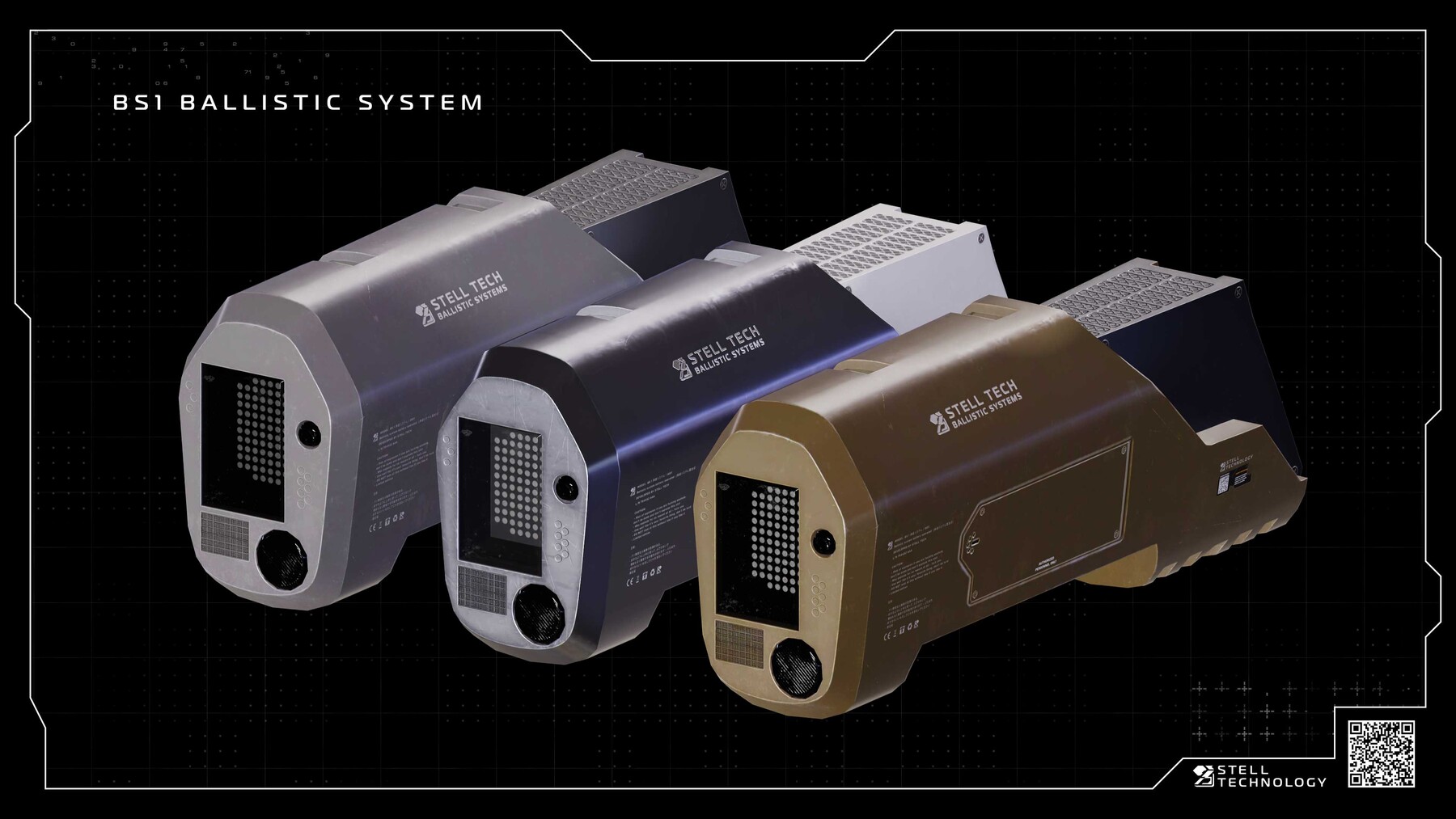 ArtStation - BS1 BALLISTIC SYSTEM | STELL TECH | Game Assets