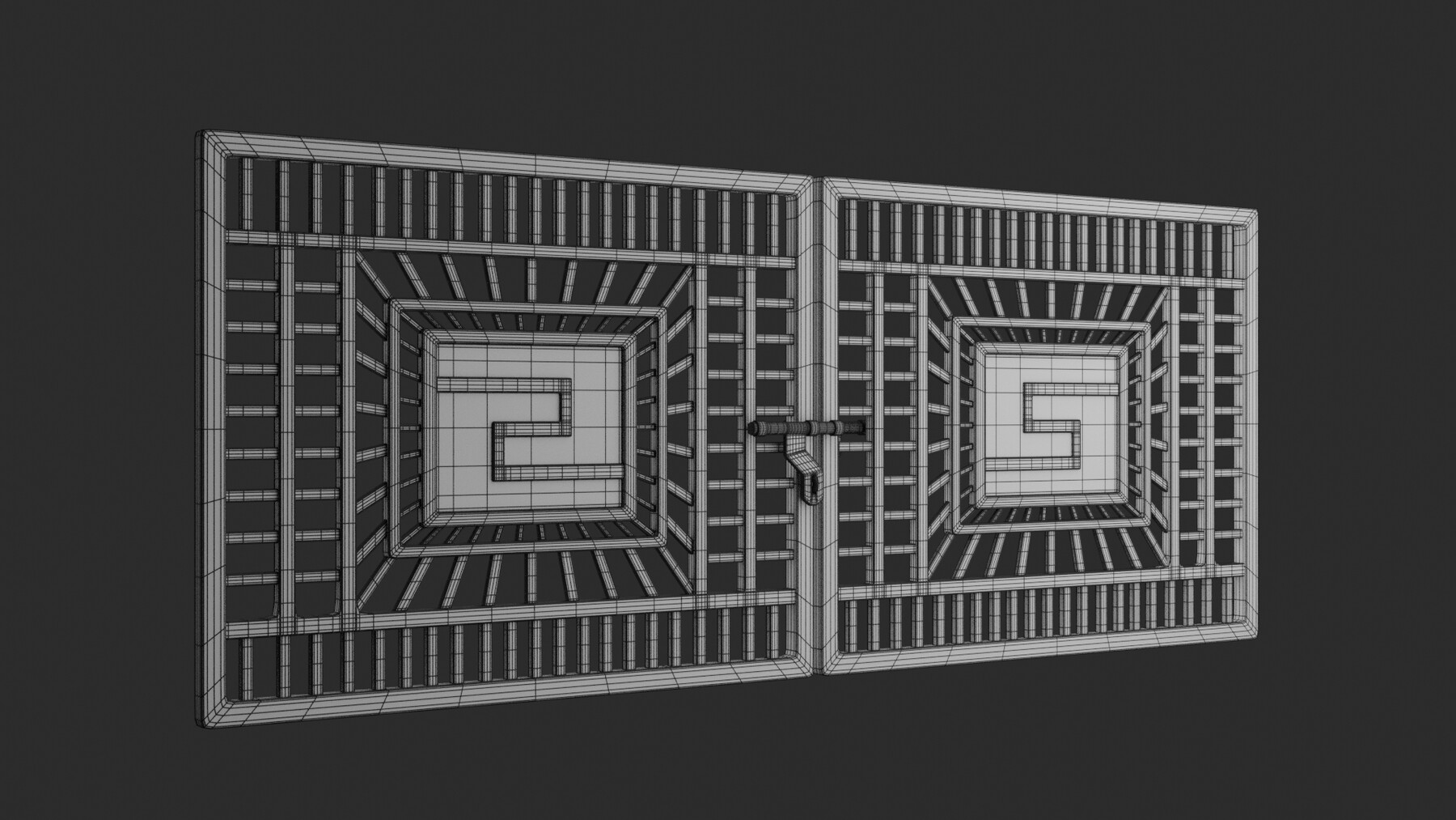 ArtStation - Gate 3D Model | Resources