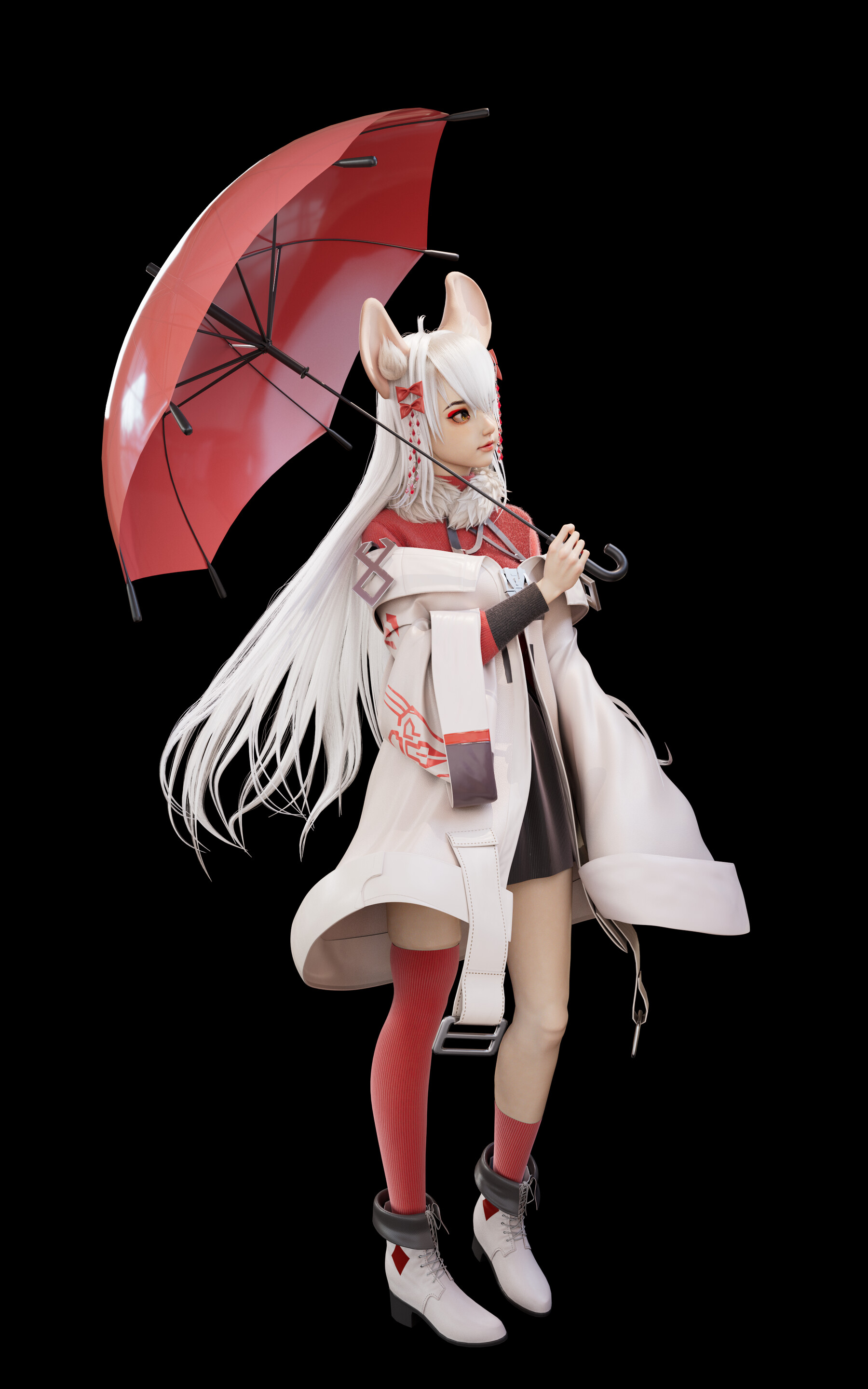 ArtStation - Mouse Girl Maya Project | Resources