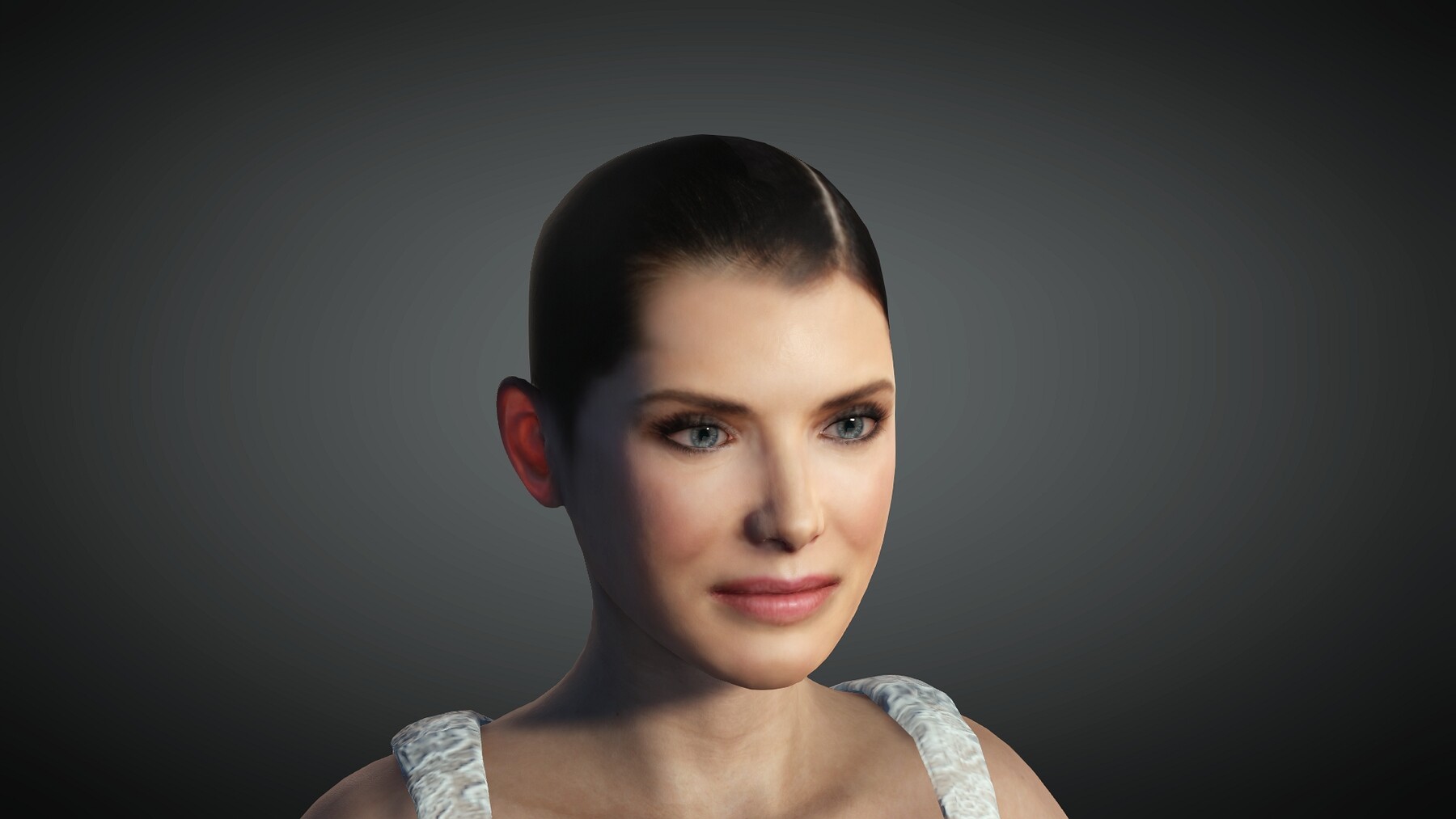ArtStation - Sandra Bullock/American film and television actress with blendshape and full cc3 ...