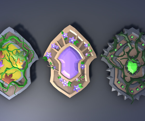 ArtStation - 900 Low Poly Fantasy RPG Weapons - Ultimate 3D Pack | Game ...