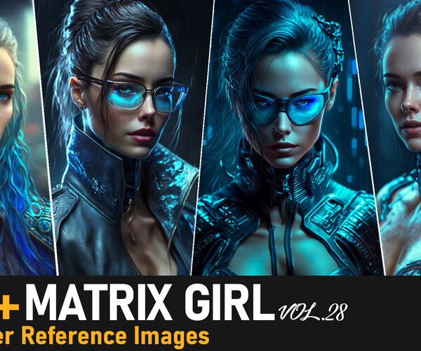 ArtStation - Matrix Girl VOL.28|4K Reference Images | Artworks