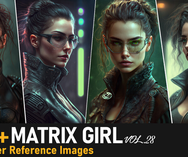 Artstation Matrix Girl Vol284k Reference Images Artworks