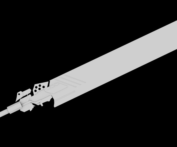 ArtStation - Type 4o blade (blend file) | Game Assets