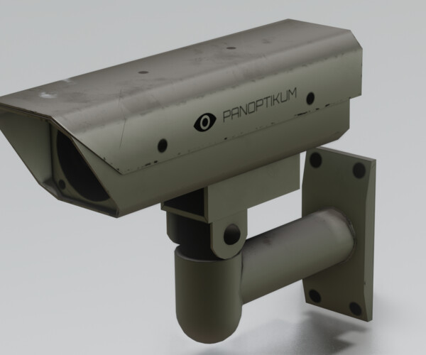 ArtStation - surveillance camera low poly game ready | Game Assets