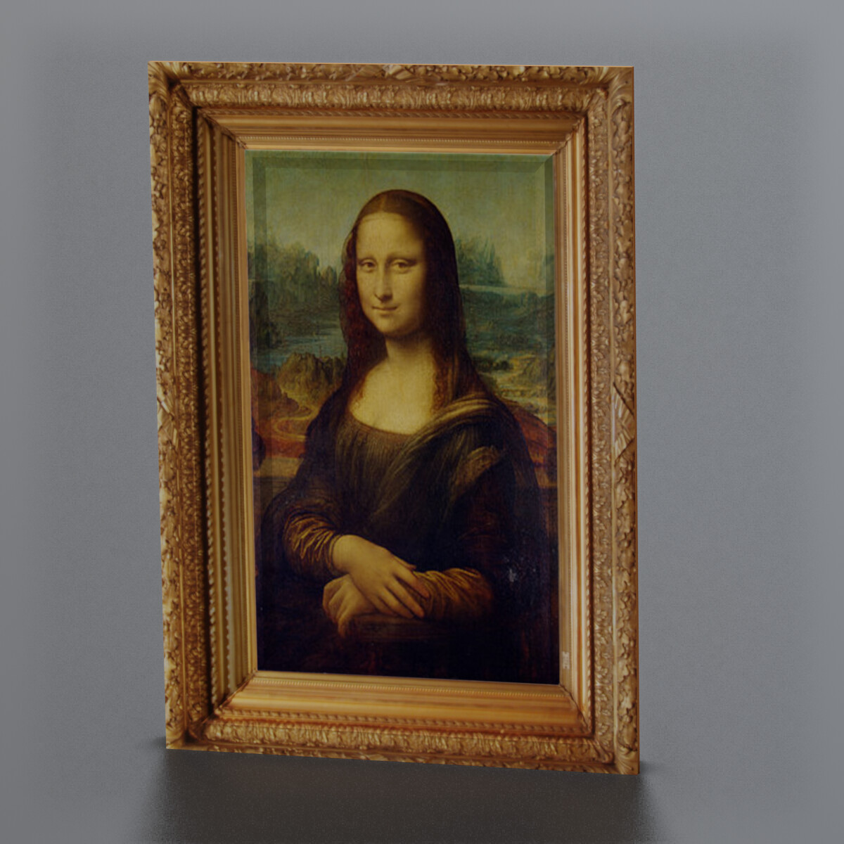 ArtStation - Mona Lisa low poly game ready | Game Assets