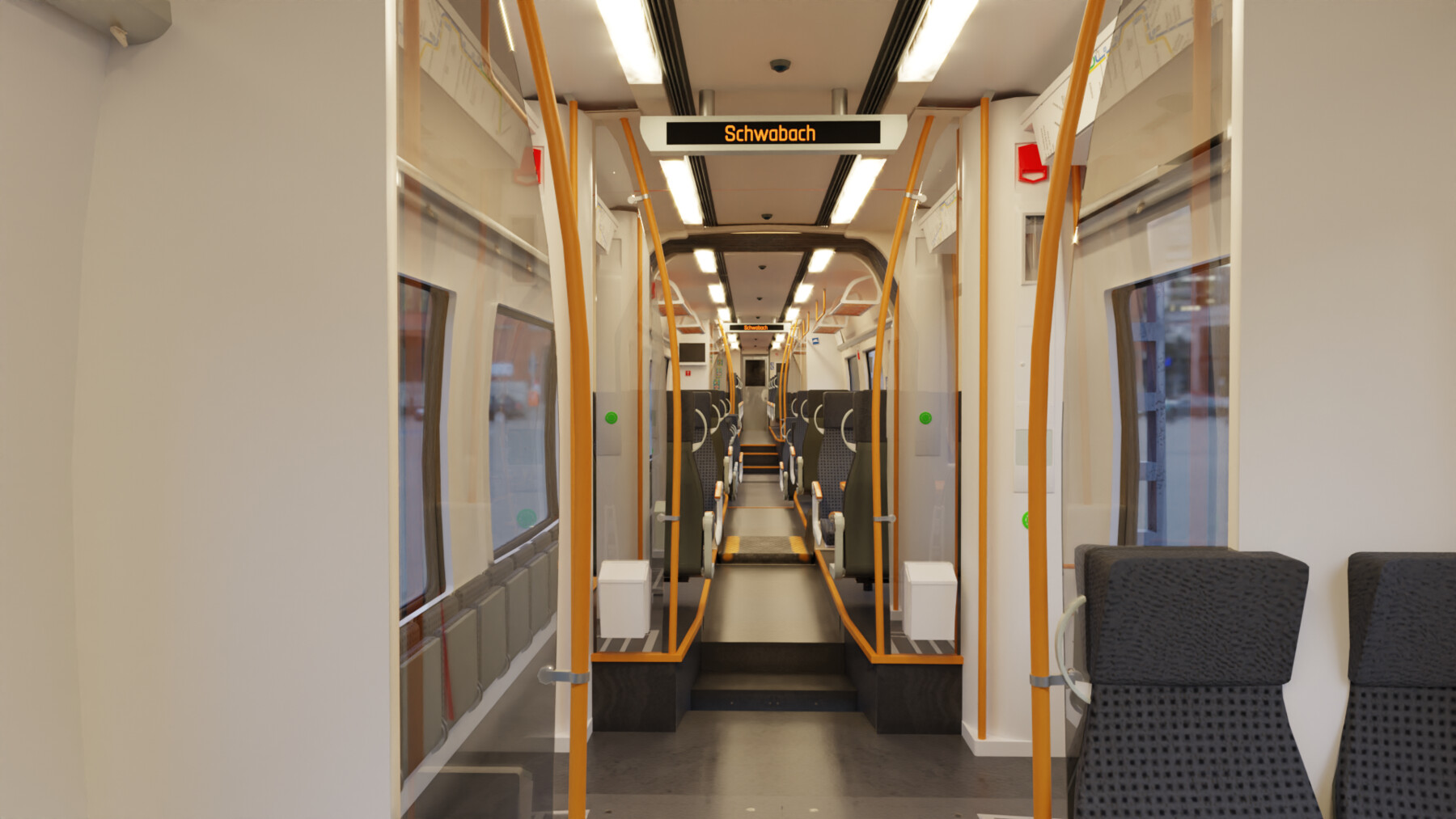 ArtStation - Bombardier TALENT Train Regodb Rigged&Animated | Game Assets